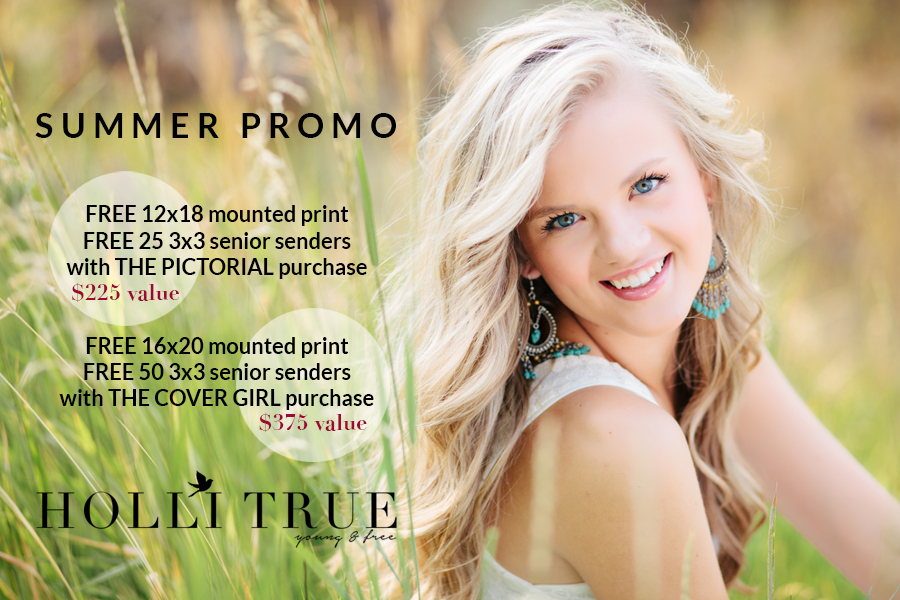 Senior Portrait Summer Promo | Class of 2015 | Holli True Senior ...