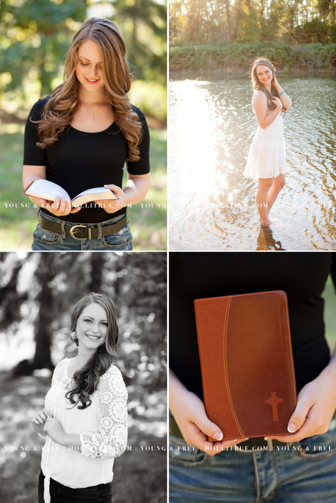 Beautiful Oregon Senior Pictures at Sunset in a Park