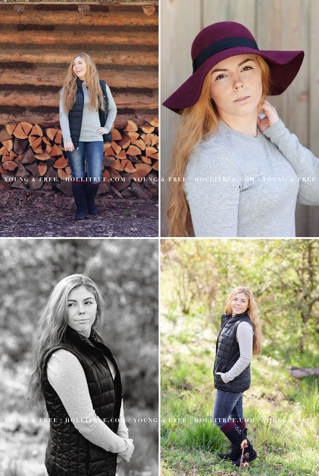 Destiny's Senior Model Portrait Session