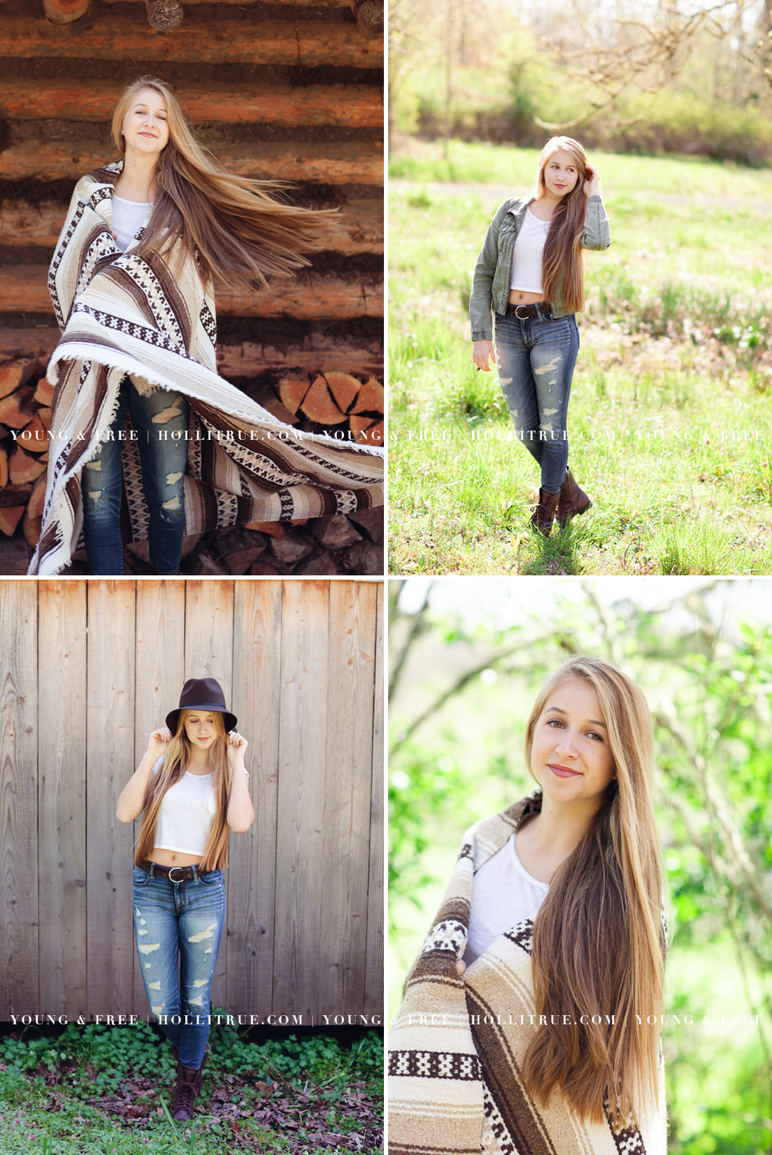 Taylor's Senior Model Portrait Session