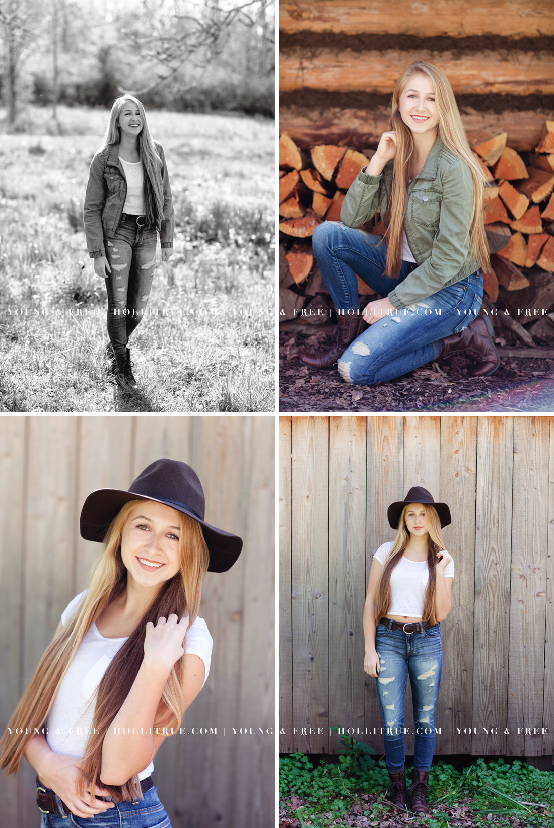 Taylor's Senior Model Portrait Session