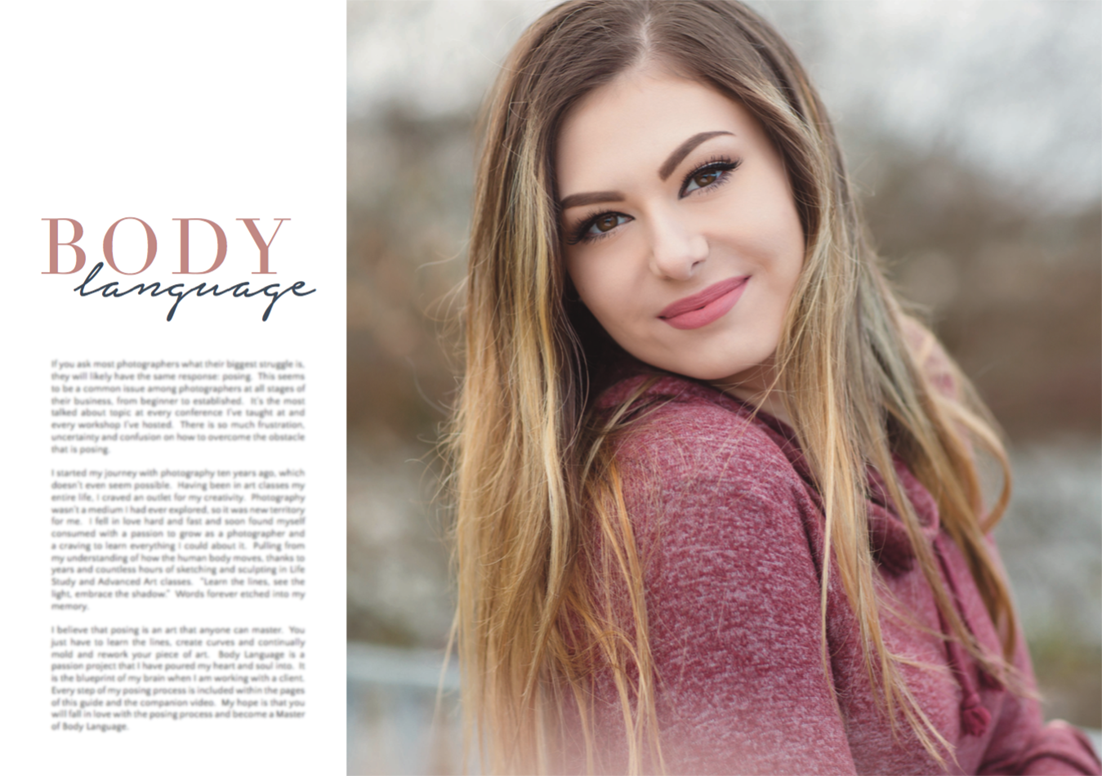 Body Language PDF Posing Guide + Video | Holli True Senior Photography Blog