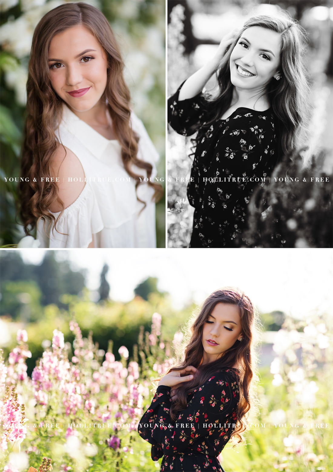 Rose Garden Senior Session | Holli True Senior Photography Blog